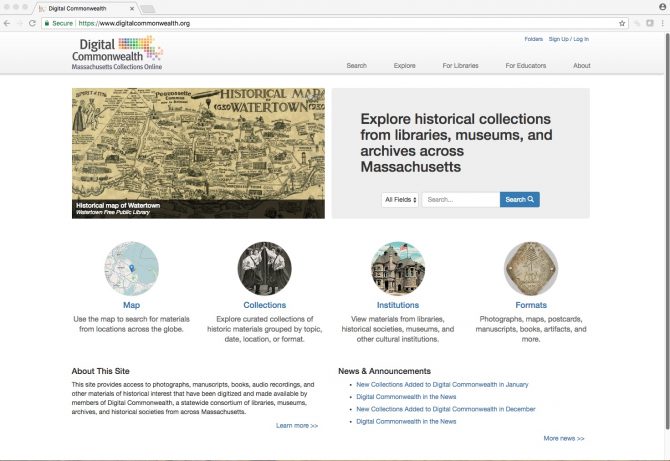 Digital Commonwealth | Boston Public Library