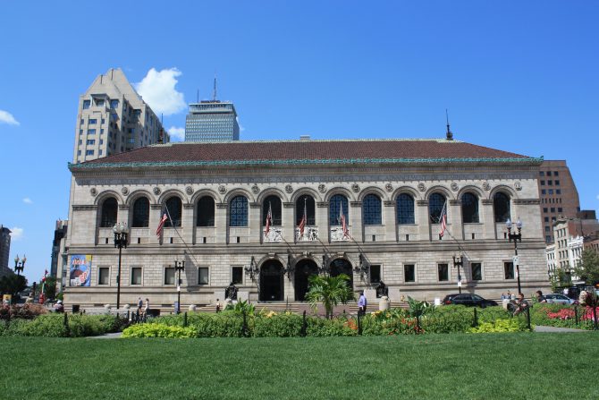 Central Library Tours | Boston Public Library