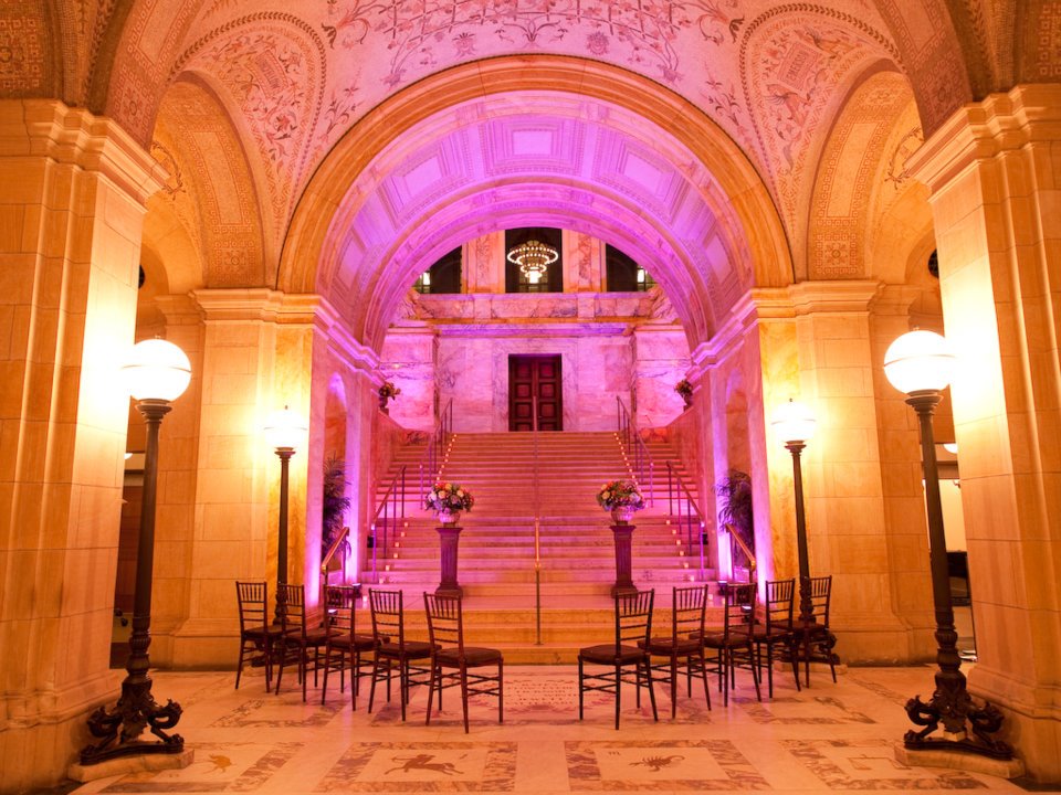 Photos of the McKim Lobby | Boston Public Library