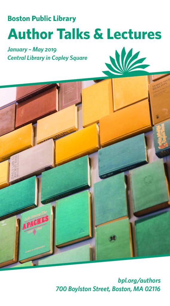 Author Talk Series at the Central Library | Boston Public Library