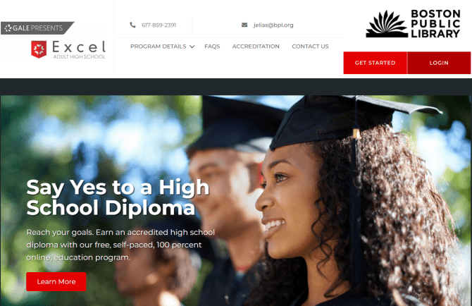 Gale and Boston Public Library Deliver New Online Accredited High ...